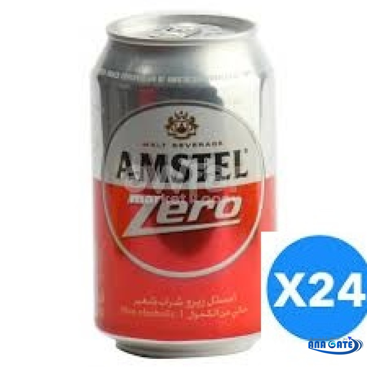 AMSTEL Zero 330ml 24 pcs - Ana Gate